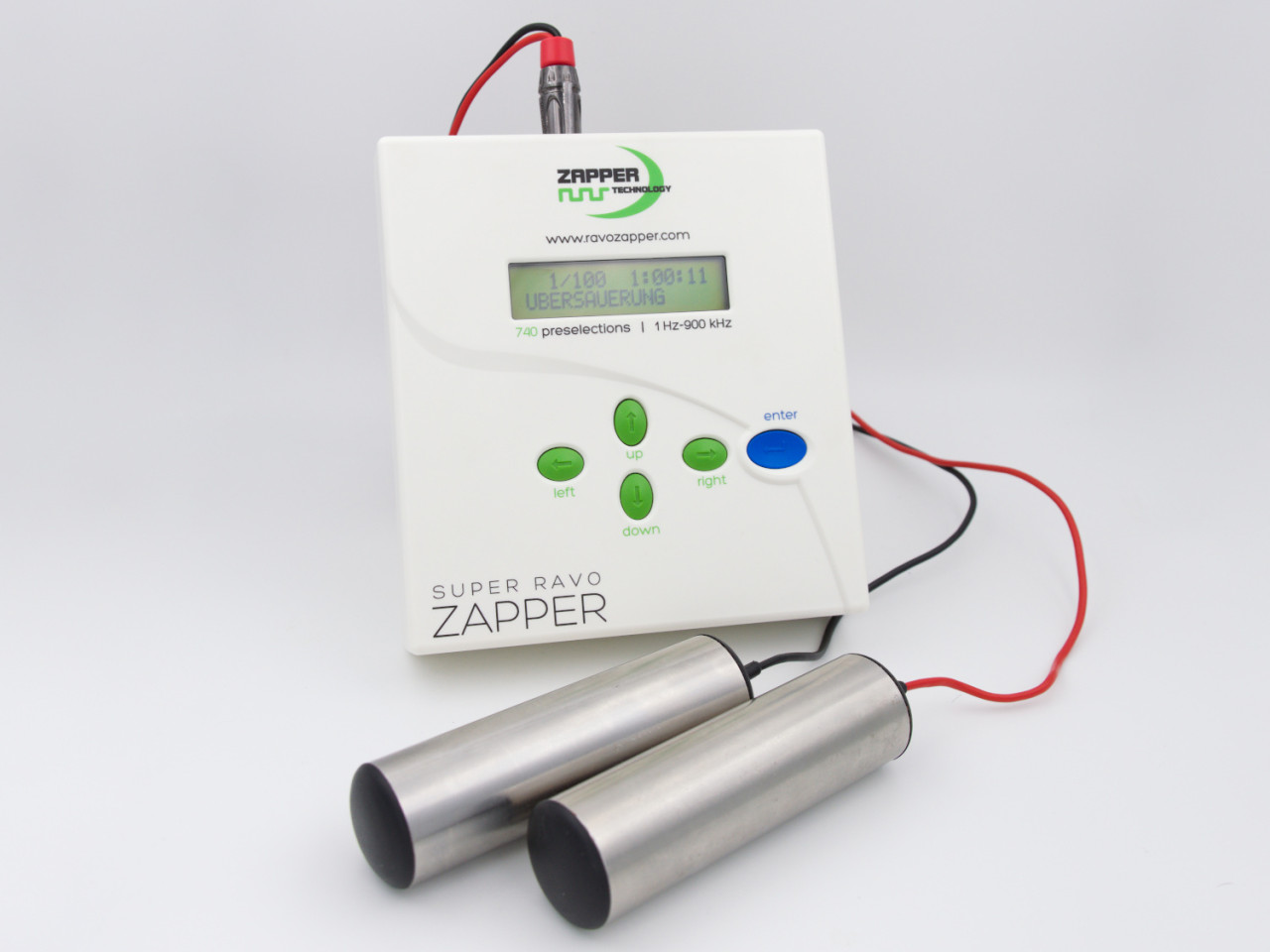 Super Ravo Zapper: Programmierbarer Frequenztherapie Zapper